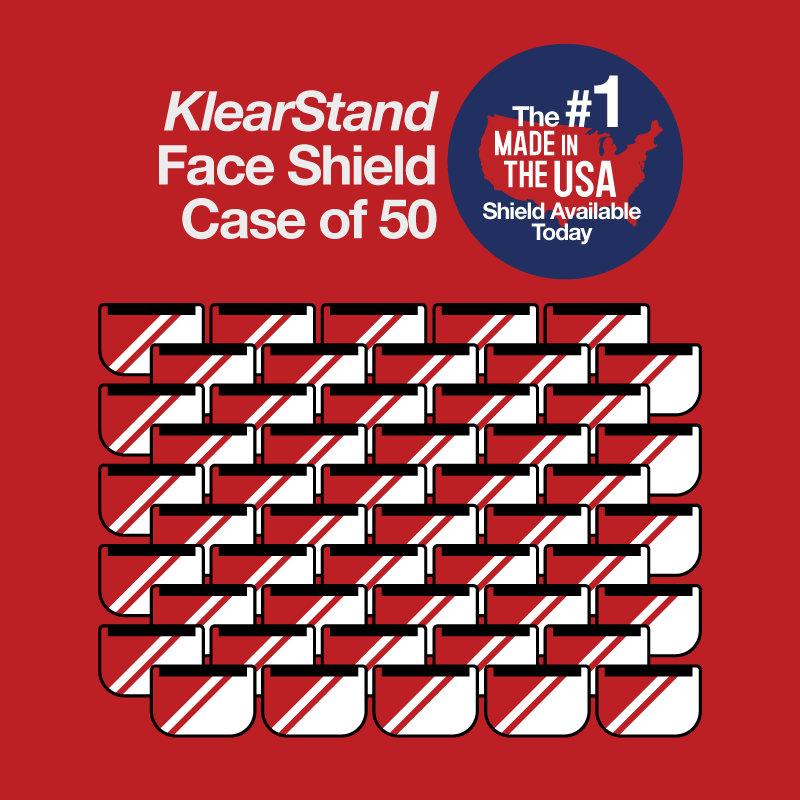 Face Shields - Case of 50 | KlearStand